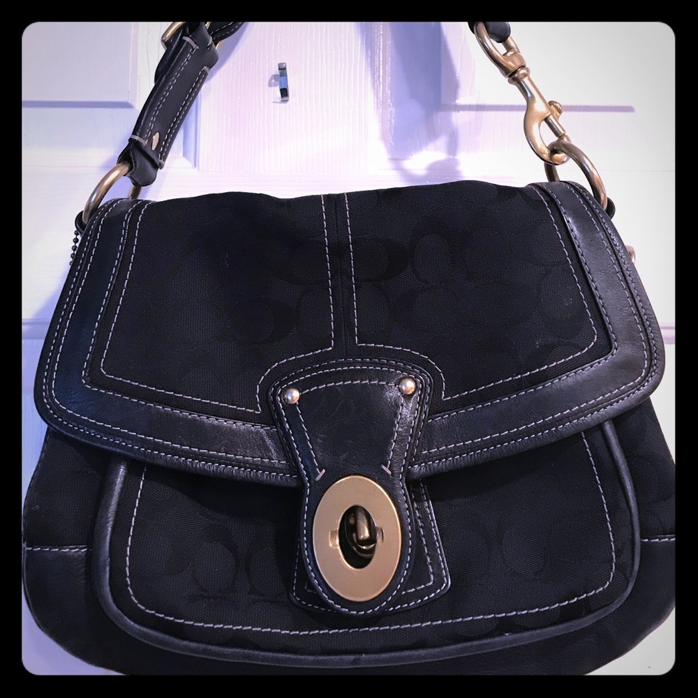 Coach Black C Insignia 65th Anniversary Legacy Should… - Gem